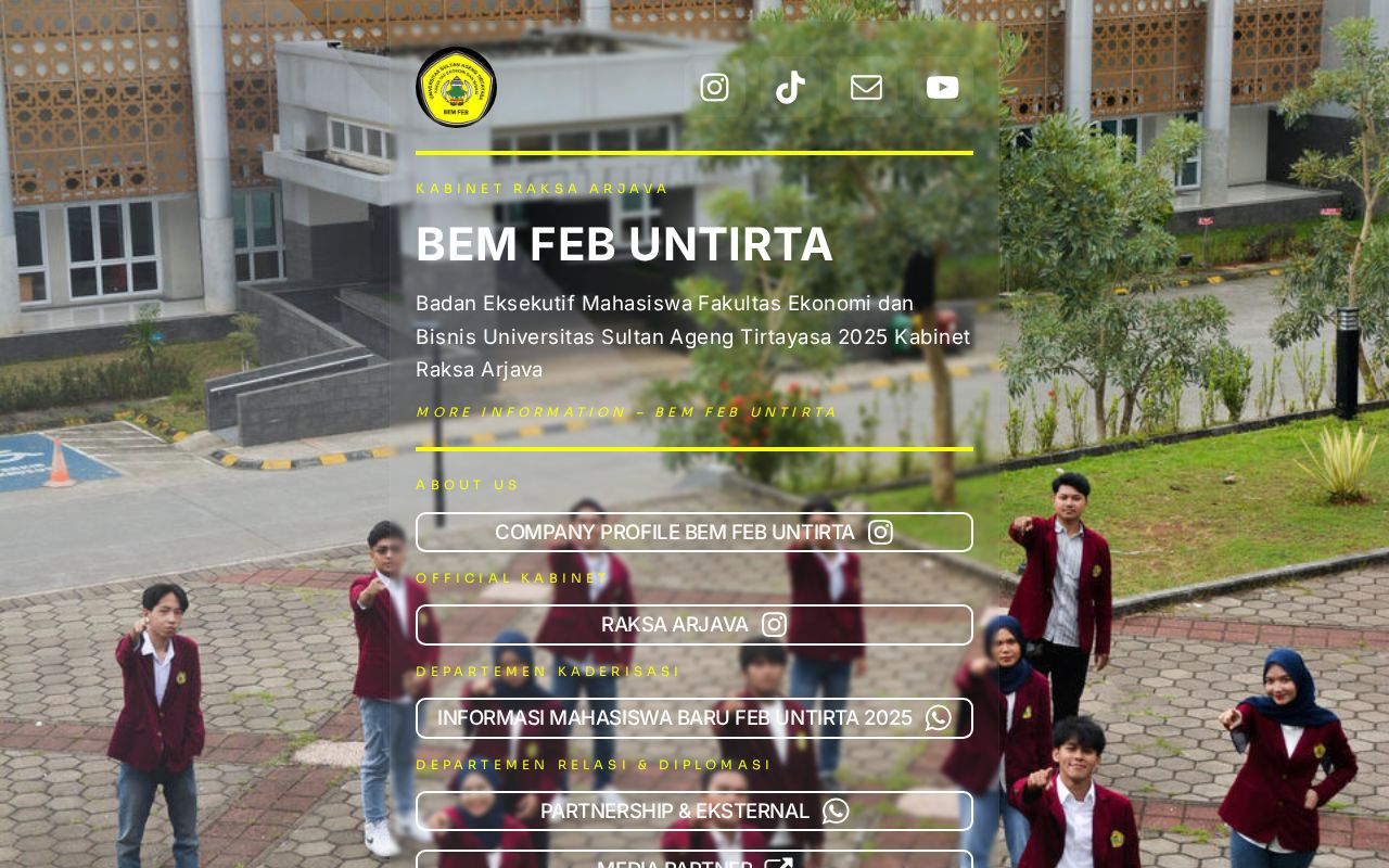 BEM FEB UNTIRTA LINKS